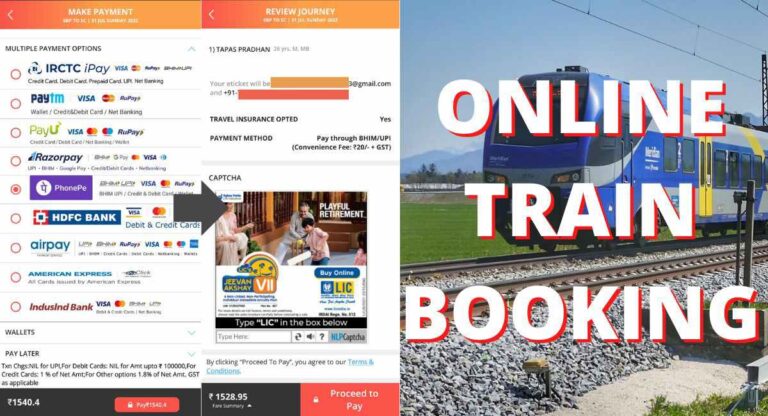 Mobile Se Online Train Ticket Booking Kaise Kare