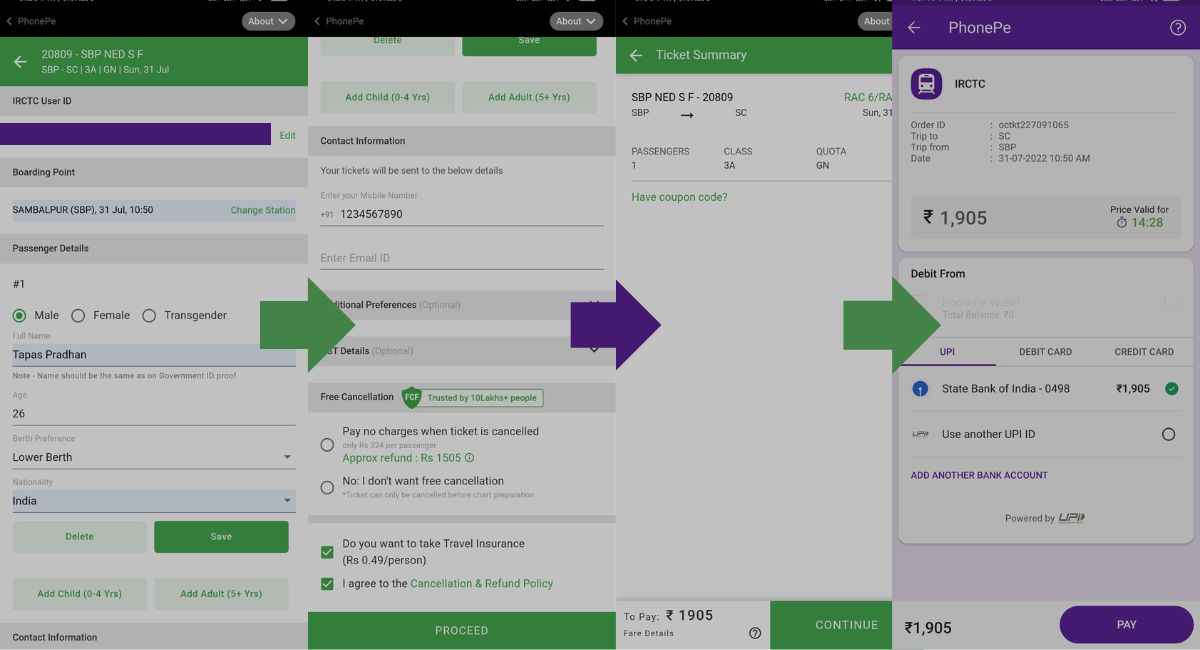Mobile Se Online Train Ticket Booking Kaise Kare